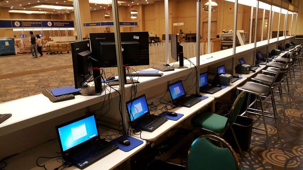 Rental Equipment & Setup Gallery - Rentacomputer.com